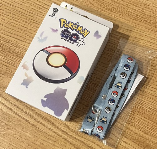 Pokemon Go Plus+ Plus Sleep Tracker Pokeball 2023 New in the Box Strap ...