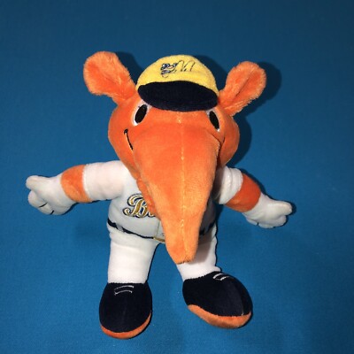 Montgomery Biscuits Minor League Baseball Big Mo Mascot Plush B3 | eBay