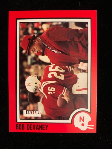 1989 Leesley Nebraska 100th Anniversary #55 BOB DEVANEY Nrmt+ Go Big Red | eBay