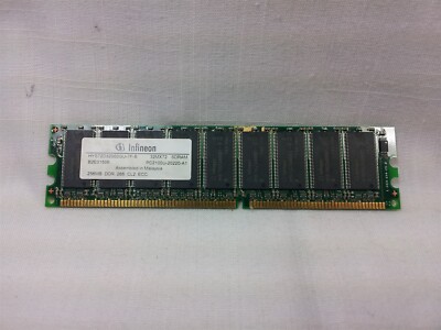 256MB DDR 266MHZ CL2 ECC RAM PC2100U-20220-A1 Random Access Memory ...