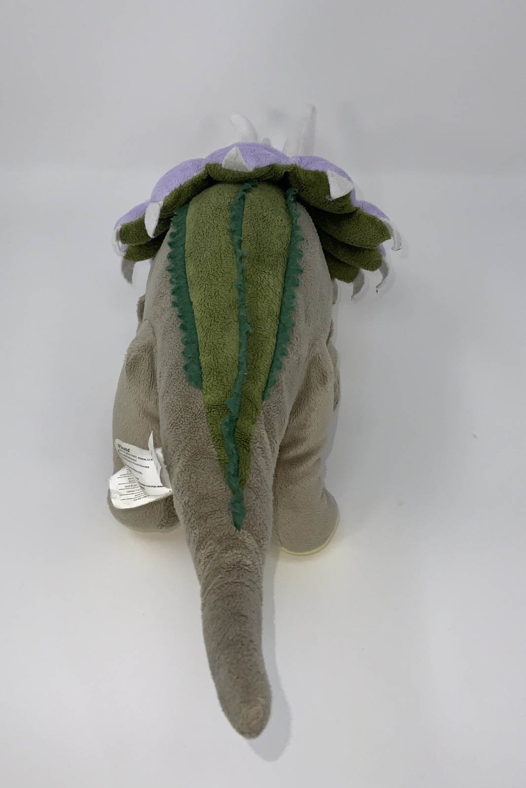 Fiesta Triceratops Dinosaur 18" Plush Gray Yellow Stuffed Animal | eBay