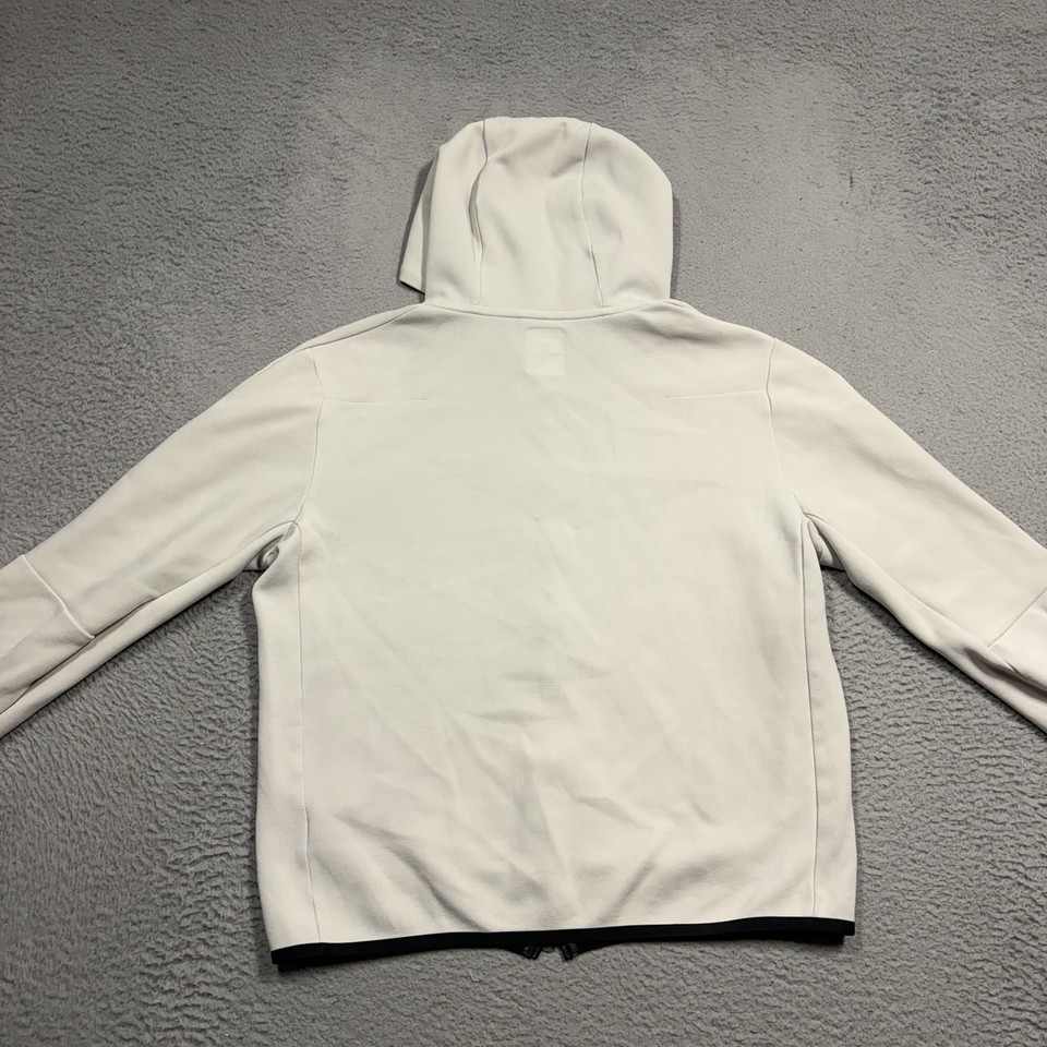 Nike Tech Fleece Windrunner Full Zip Hoodie Jacket Men Medium White ...