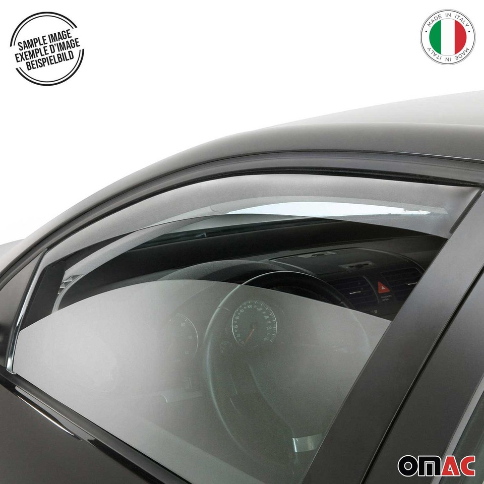 Window Visor Vent Rain Deflector for Mini Cooper F55 2014-2023 Black ...