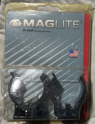 Maglite Asxd026 D-Cell Flashlight Universal Mounting Brackets ...