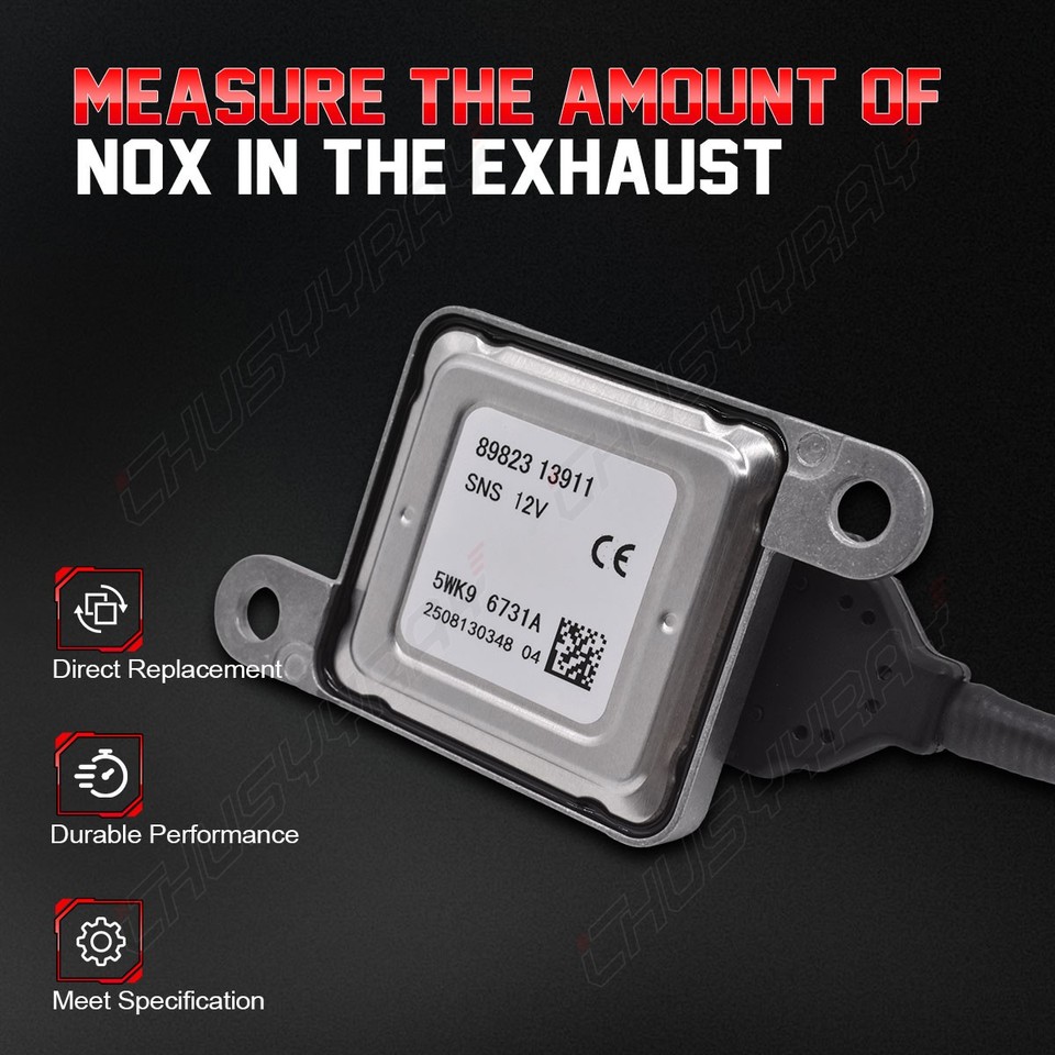 2x NOX Sensors 8982313911 for Isuzu NPR NPR-HD NQR NRR Reach 4JJ1 4HK1 ...