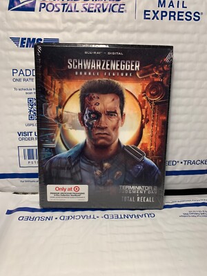 NEW TERMINATOR 2+TOTAL RECALL LENTICULAR BLU-RAY+DIGITAL HD STEELBOOK ...