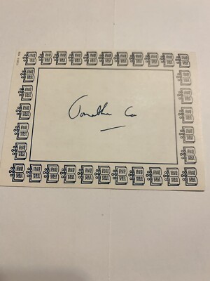 Jonathan Coe Author Signed Bookplate Autographed New | eBay