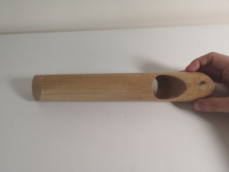 Hand Made Wooden Vintage Aboriginal Australian Wine Bottle Holder ...