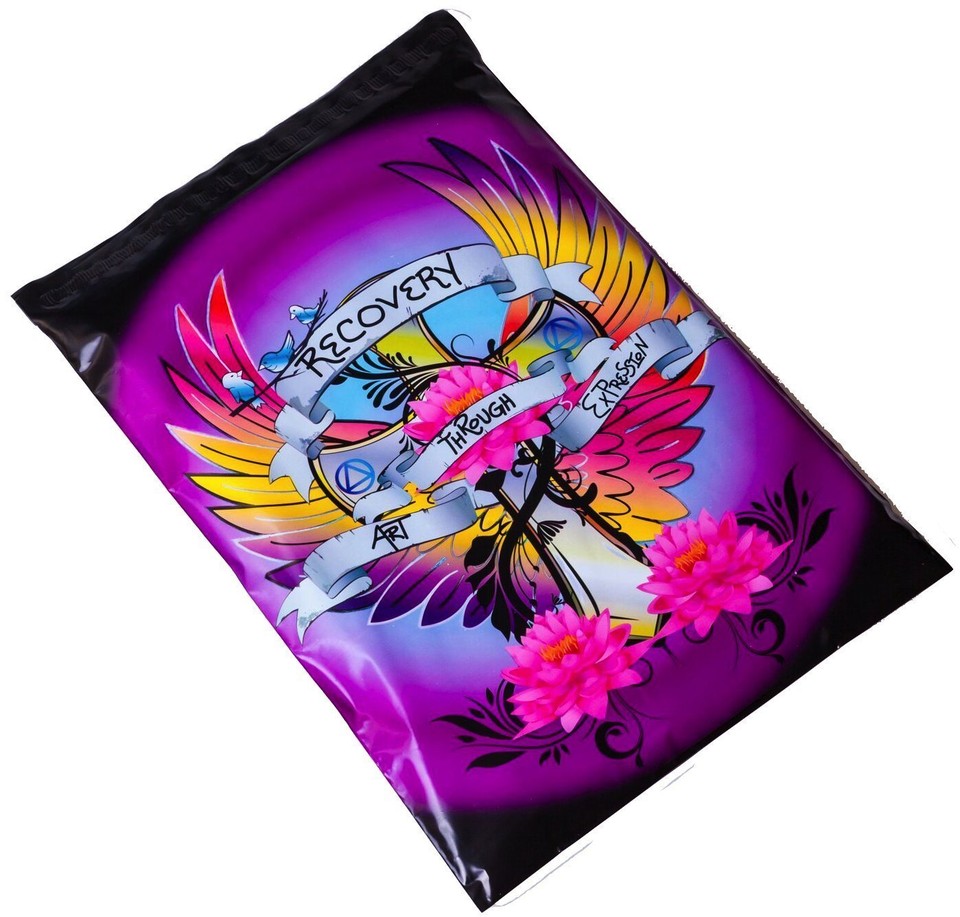 100 Designer Poly Mailers Plastic Envelopes Shipping Bags Custom # ...