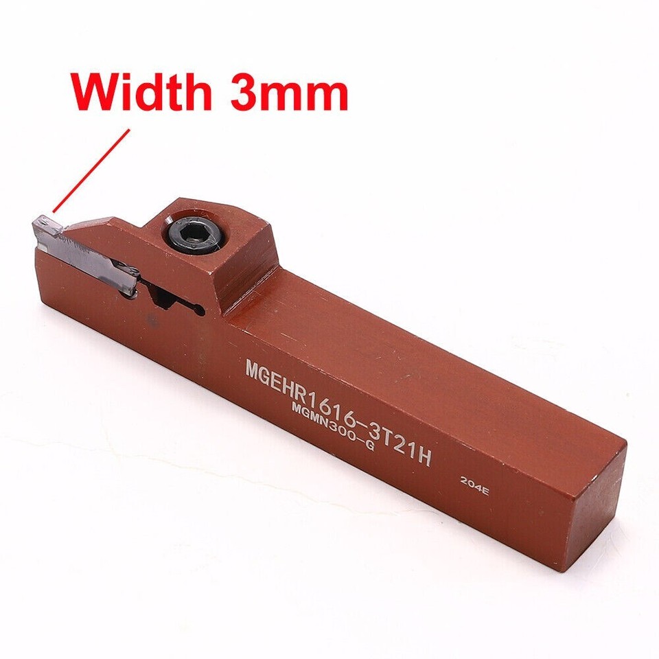 Lathe Cut Off Tool Lathe Parting Tool Grooving Insert MGEHR1616-3T21H ...