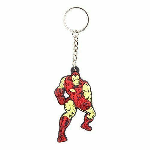 Marvel Comics Iron Man Unisex Fighting Pose Rubber Keychain for sale ...