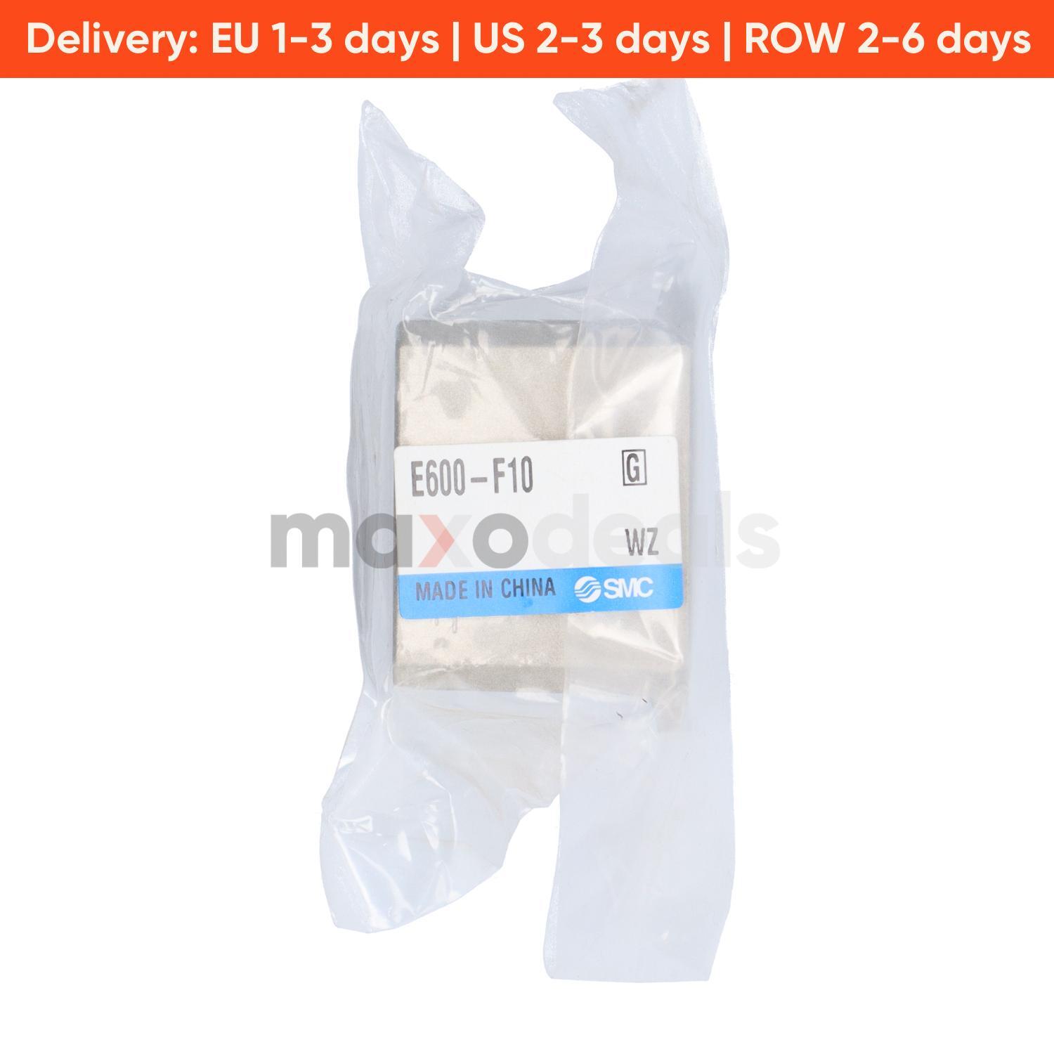 SMC E600-F10 Air Combination Piping Adapter New NFP Sealed | eBay