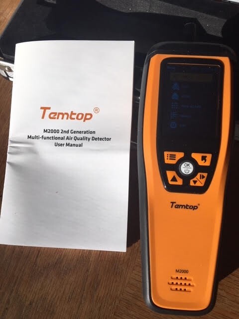 Temtop M2000C 2nd Generation Air Quality Monitor, HCHO (Formaldehyde ...