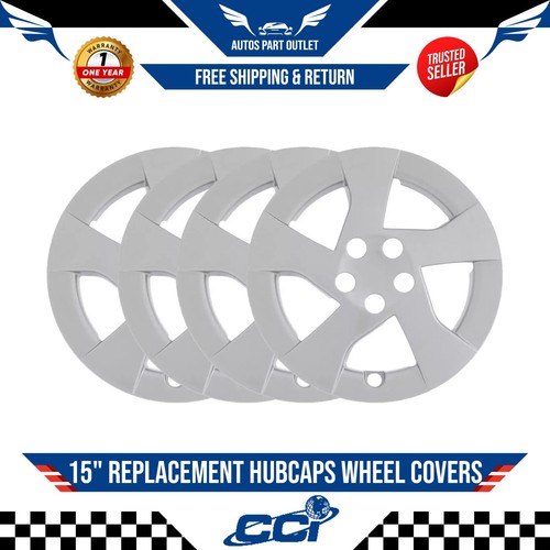 New 15" Replacement Hubcaps Wheel Covers SET/4 For 2010-2014 Toyota ...