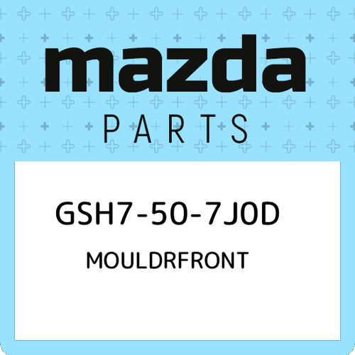 GSH7-50-7J0D Mazda Mouldrfront GSH7507J0D, New Genuine OEM Part | eBay
