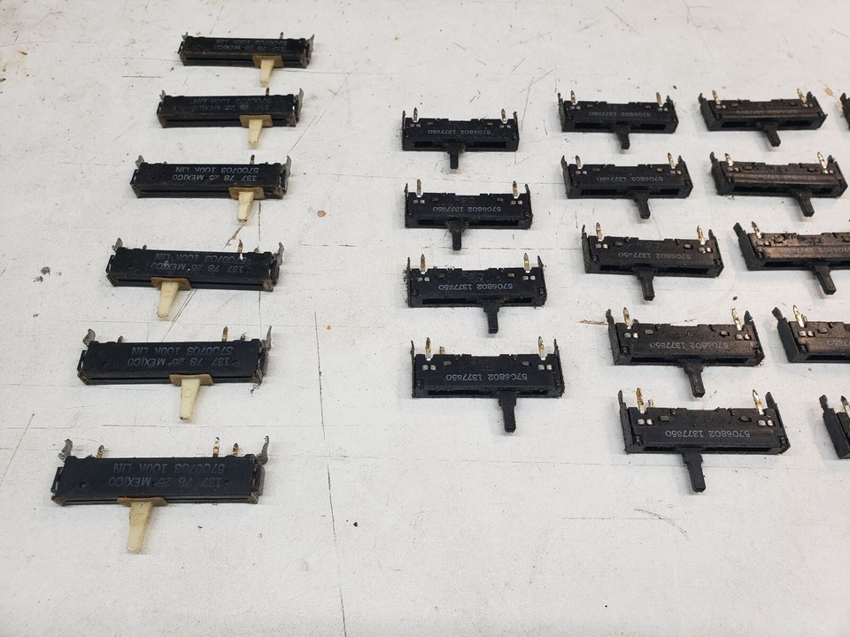 Used Set of 35 Original ARP Quadra Sliders for Refurbishing/Parts ...