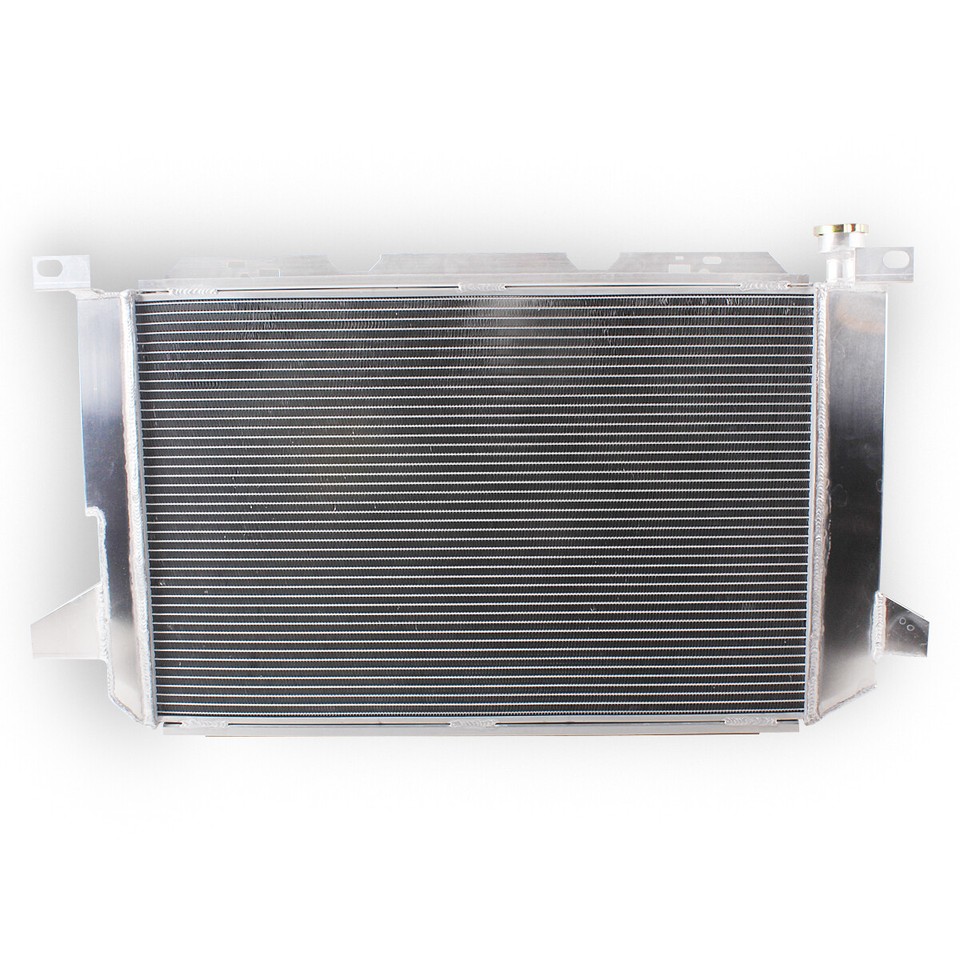 4 Row Aluminum Radiator For 1985-1996 1988 1989 92 Ford F150/F250/F350 ...