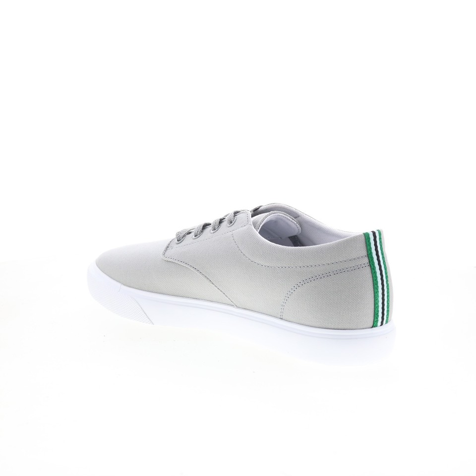 Lacoste Grip Base 224 1 CMA Herren Grau Leinwand Sportschuh | eBay.de