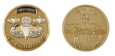 AIRBORNE PARATROOPER COIN | eBay