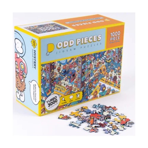 Odd Pieces Toys, Movies & More Turbo 3000 (1000 Pieces) NM | eBay