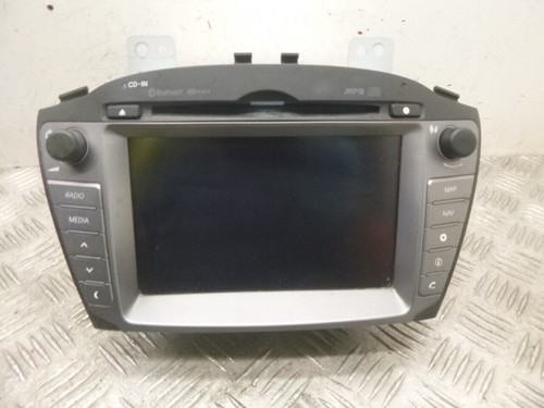 2013 HYUNDAI IX35 SAT NAV RADIO CD MEDIA BLUETOOTH HEAD UNIT 96560 ...