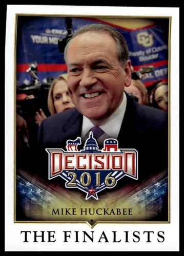 2016 Decision 2016 #87 Mike Huckabee | eBay