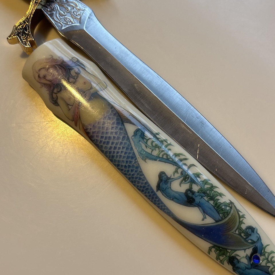 Sunken Treasure Fantasy Mermaid Dagger | eBay