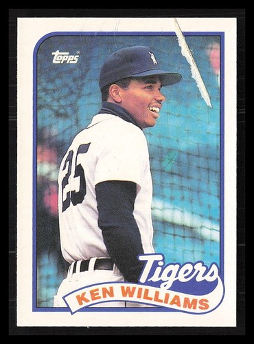 Ken Williams 1989 Topps Traded #129T Detroit Tigers | eBay