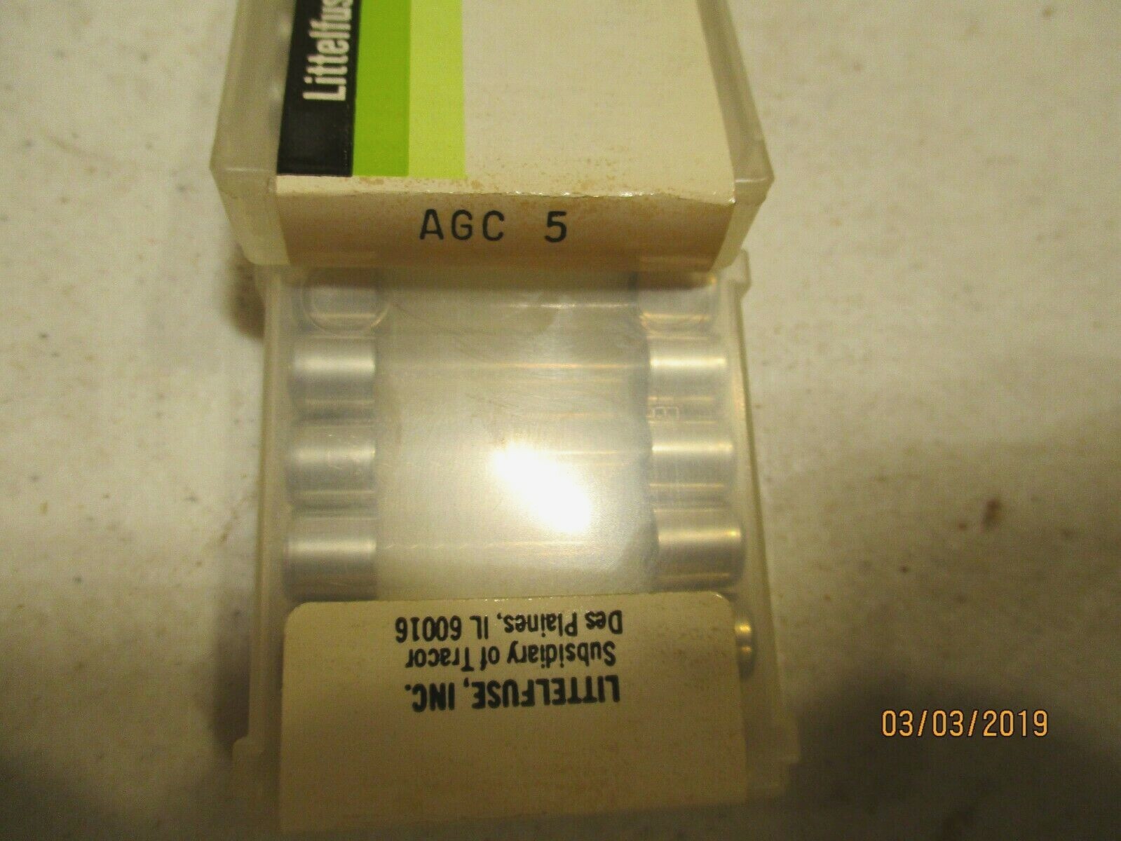 AGC-5 FUSE- LOT OF 10--LITTELFUSE --MADE IN USA | eBay