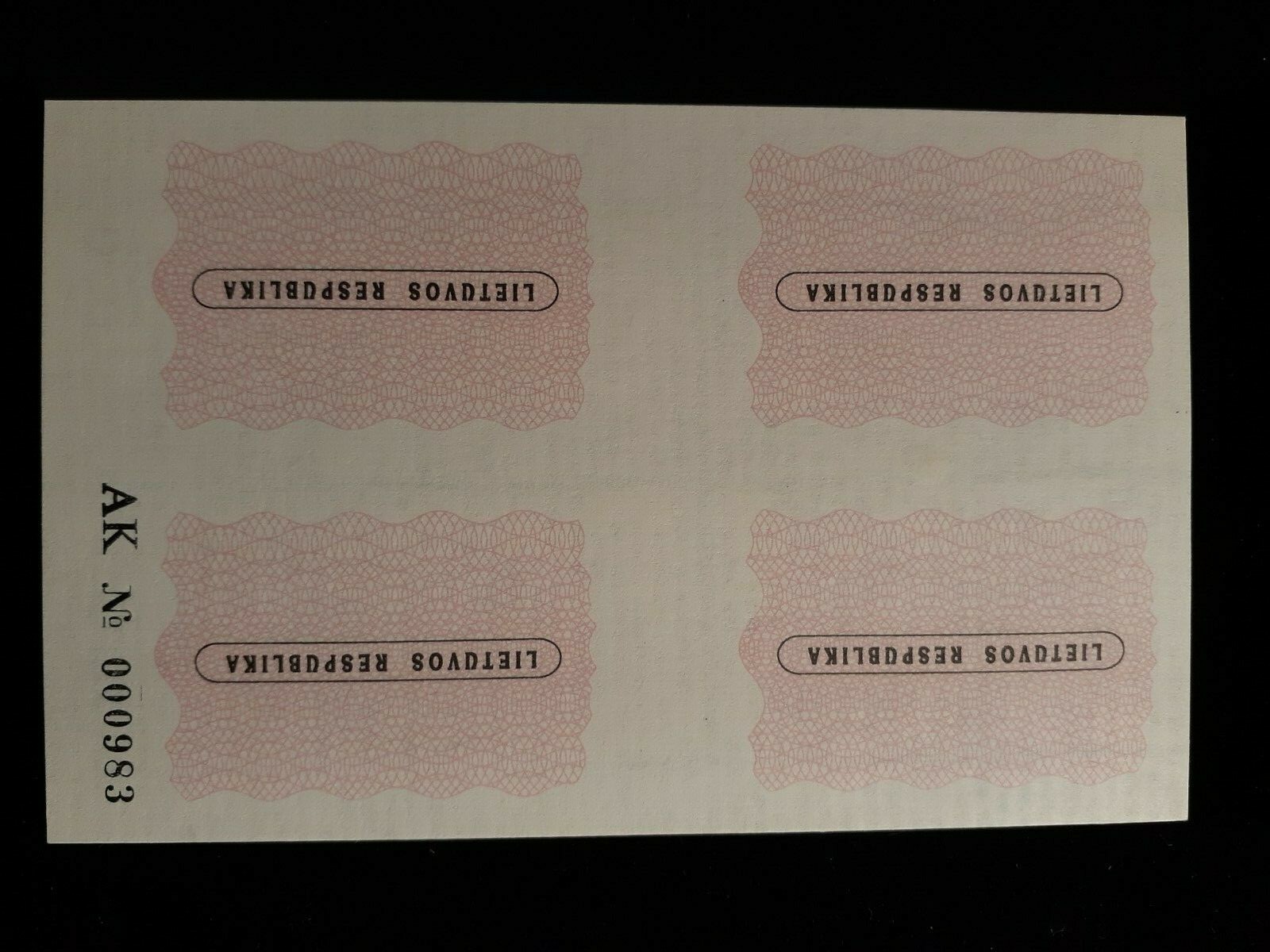 1993 TALONIS LITHUANIA FOOD COUPONS | eBay