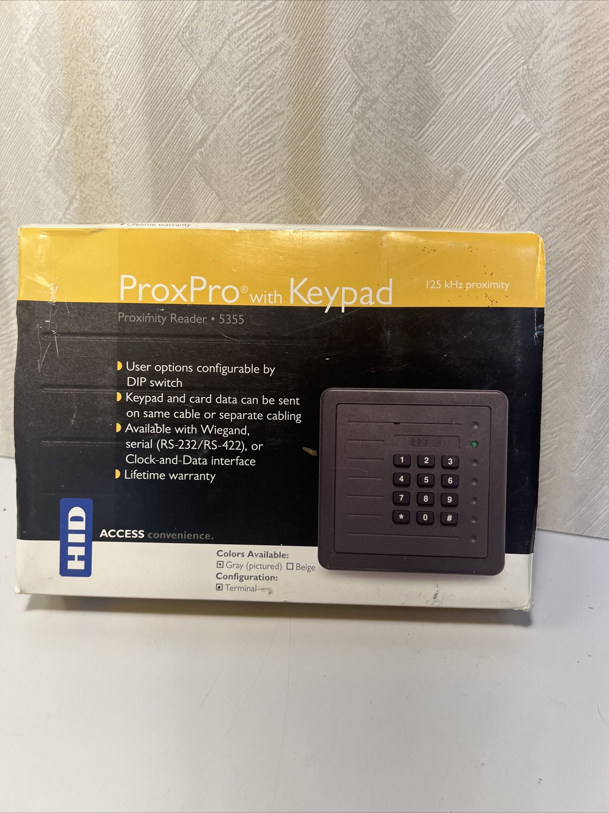 HID 5355AGK14 Access Control Reader Keypad for sale online | eBay