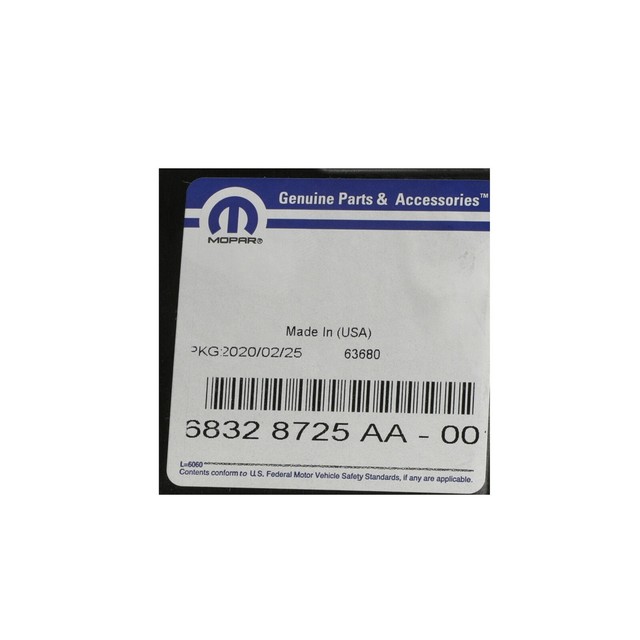 Radiator Support Baffle Mopar 68328725AA fits 16-19 Jeep Grand Cherokee ...