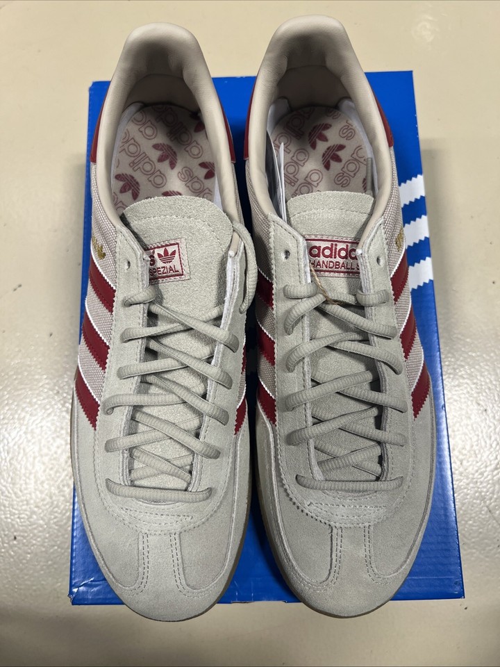 Adidas Handball Spezial “Putty Grey Team Victory Red" Colorway Size 12 ...