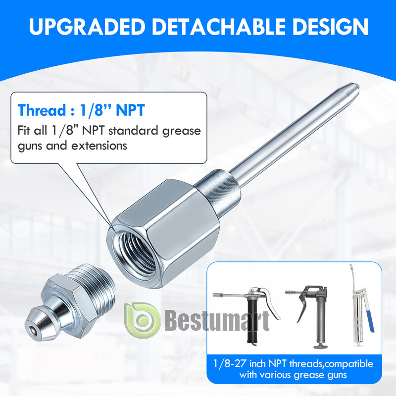 1-3 Grease Injector Needle for Grease Gun Fitting Holder Joints ...