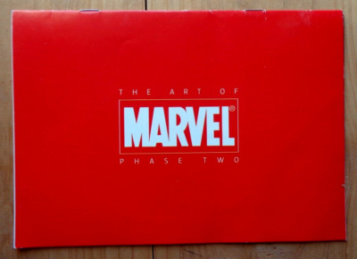 The Art Of Marvel Phase Two brochure booklet | eBay