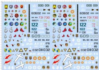 Decals 1/48 ACE COMBAT logo for model kits 67232 | eBay