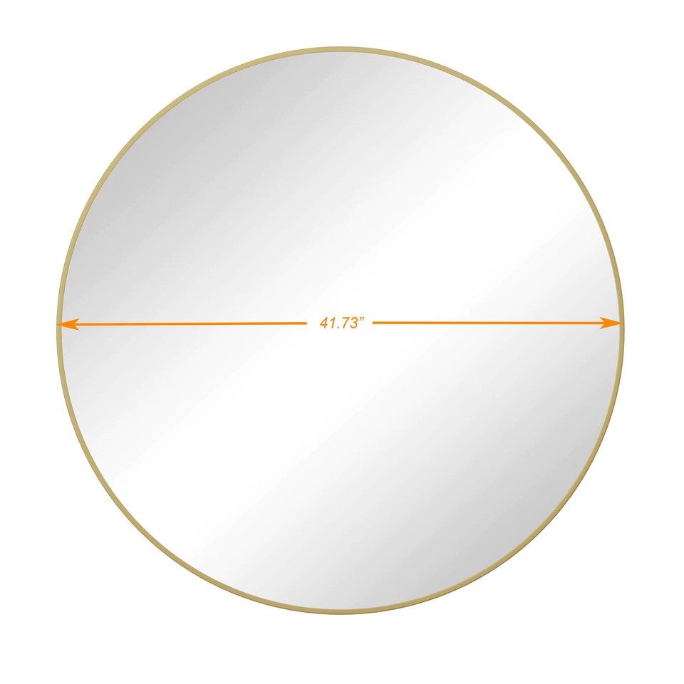 48" 42" 30" Round Mirror Wall Mirror Bathroom Circular Mirror with ...
