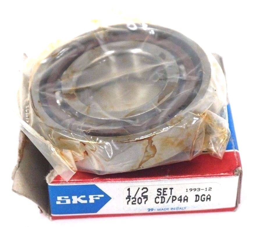 NEW SKF 1/2 SET 7207 CD/P4A DGA BALL BEARING 7207CD/P4ADGA | eBay