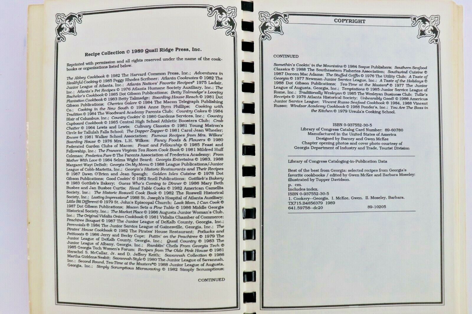 Best of the Best from GEORGIA Cook Book Over 550 Selected Favorite ...