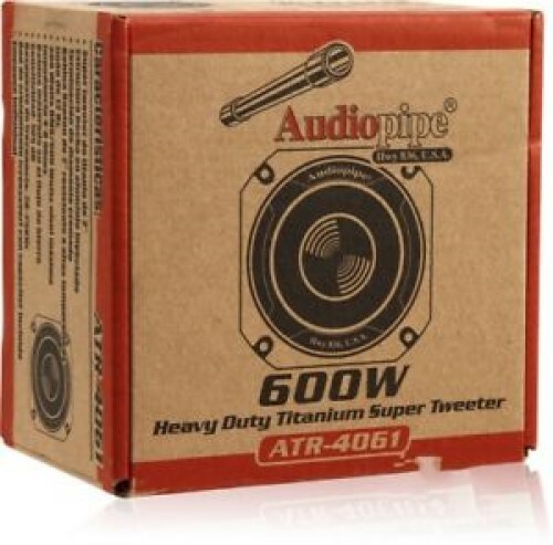 Audiopipe 2" ATR-4061 Heavy Duty Titanium Bullet Tweeter,250W RMS /600W ...