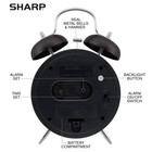 Sharp Twin Bell Alarm Clock - Loud Alarm - Great for Heavy Sleepers ...