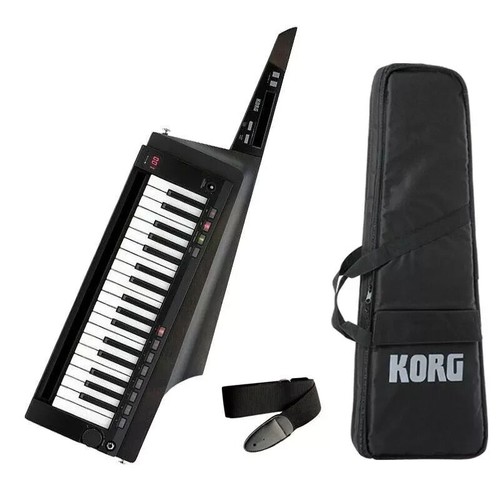 Korg RK-100S 2 Keytar Black w/Soft case Shoulder Keyboard 37-Keys JAPAN ...
