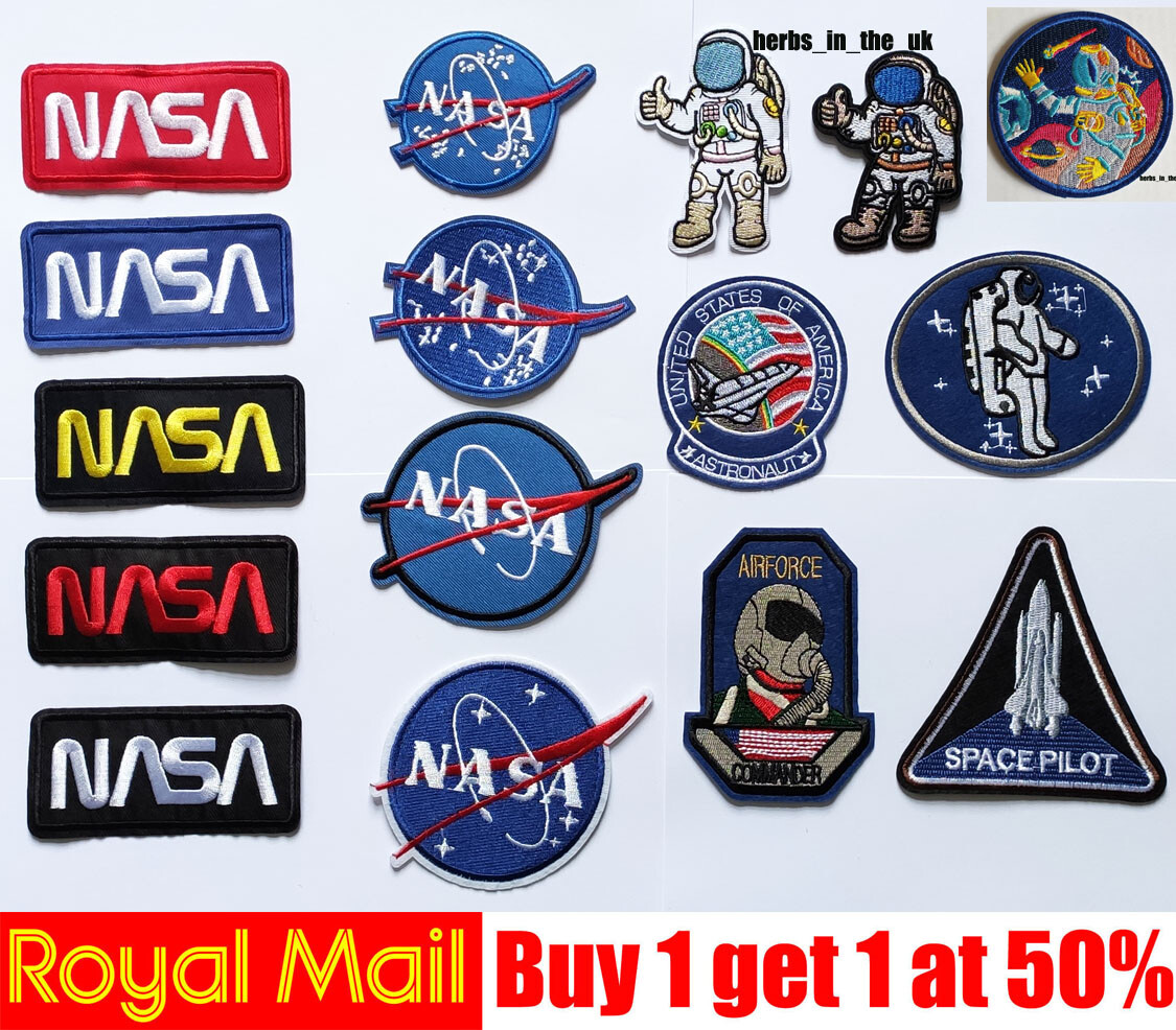 Nasa Iron On Patches