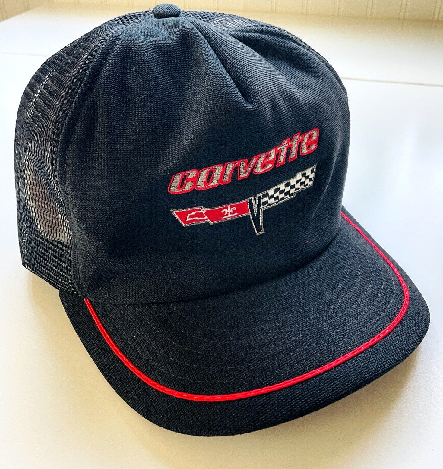Vintage Chevy CORVETTE Trucker Hat - 70s 80s Made in … - Gem