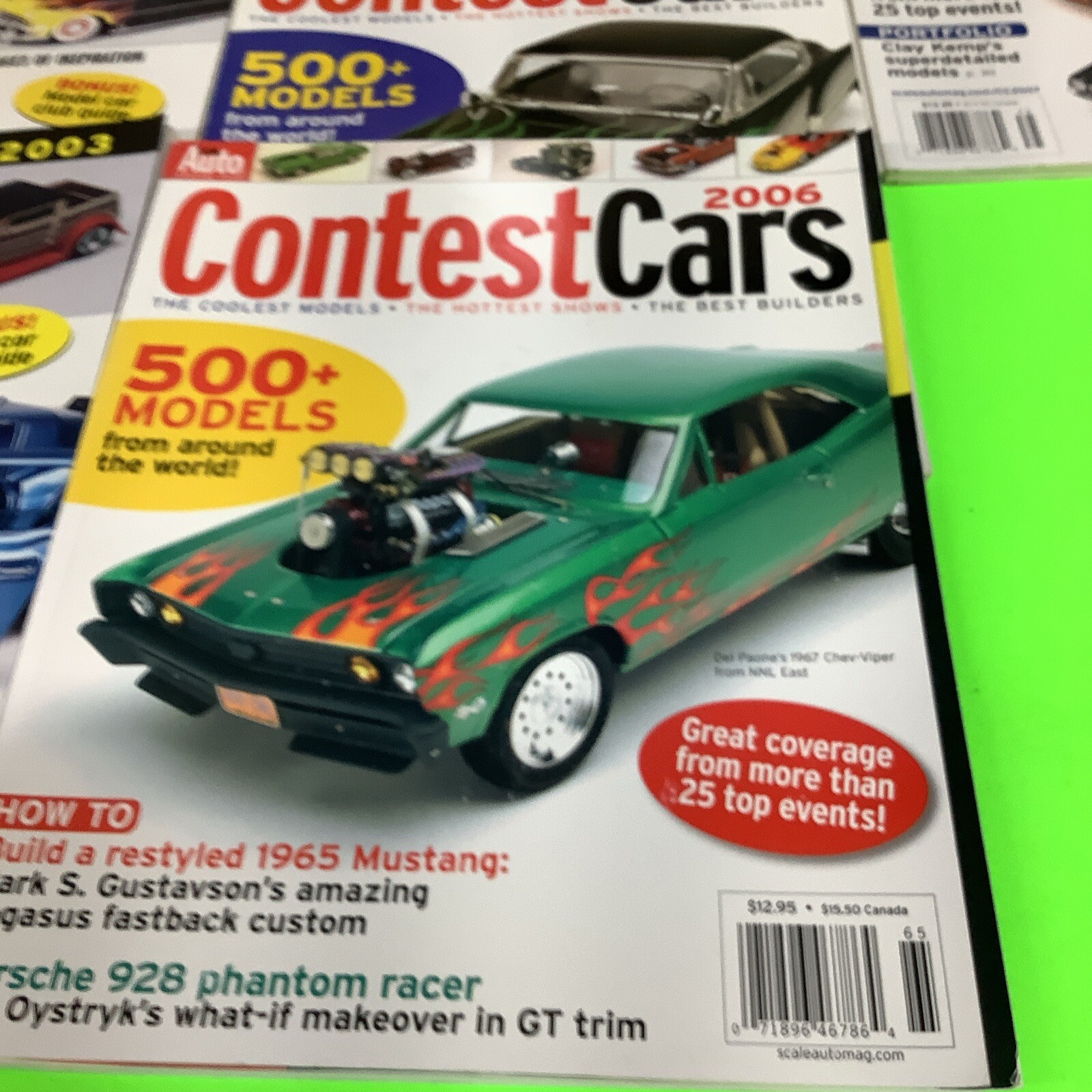 Scale Auto Contest Annual Lot 2001-2010 Complete Model Car Shows | eBay