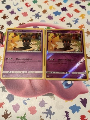 Pokémon TCG Marshadow 103/236 S&M: Cosmic Eclipse Rare & Reverse Holo ...