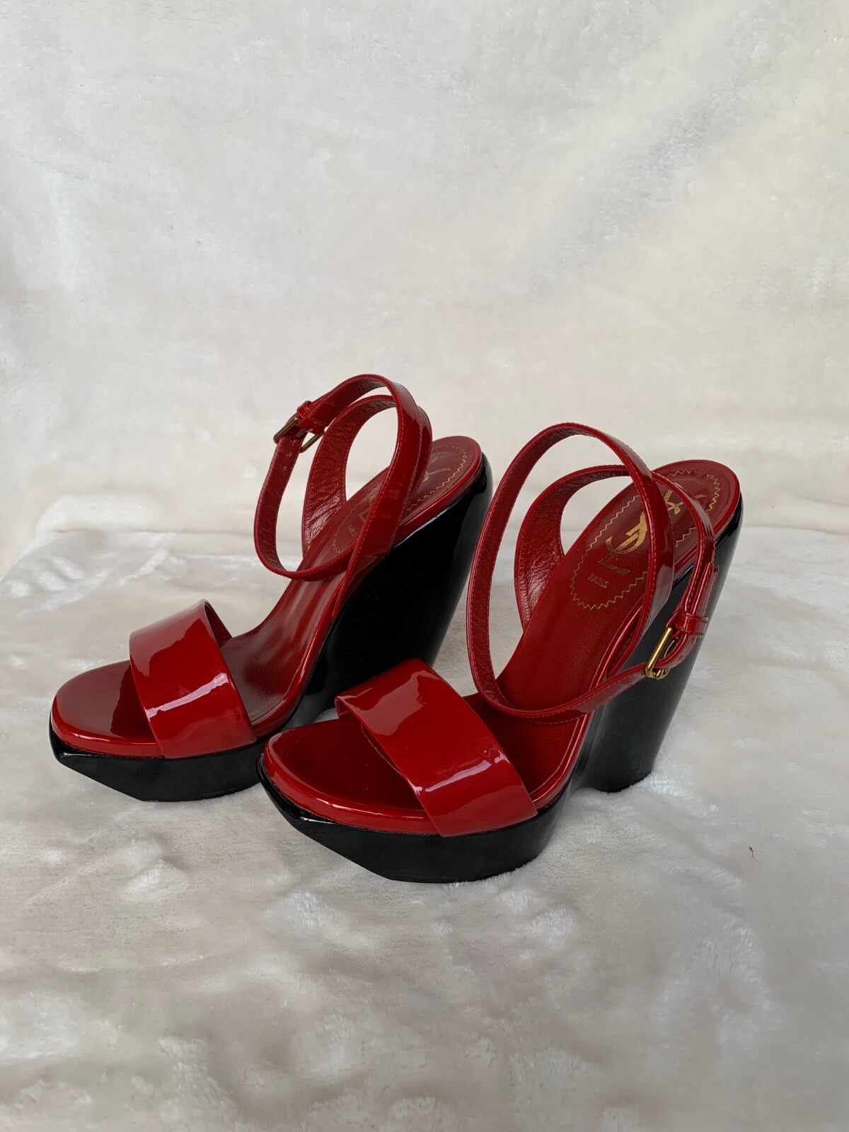 Platform Heels YSL Red color - Gem