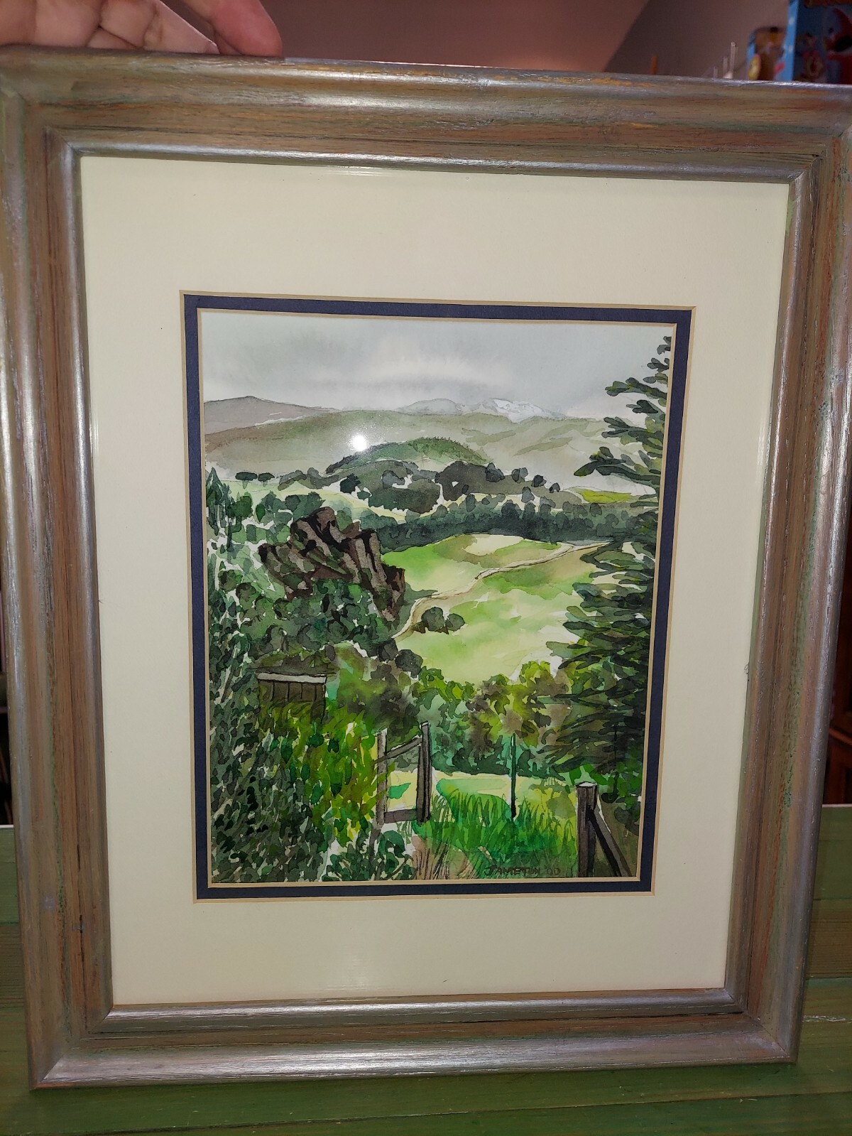John P. Jameton Signed Original Watercolor Framed 11" x 14" | eBay