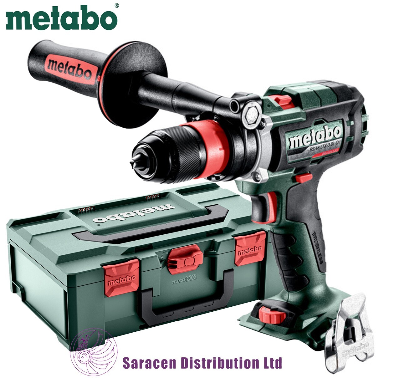 METABO BS 18 LTX-3 BL Q I CORDLESS DRILL DRIVER, 18v BODY ONLY ...