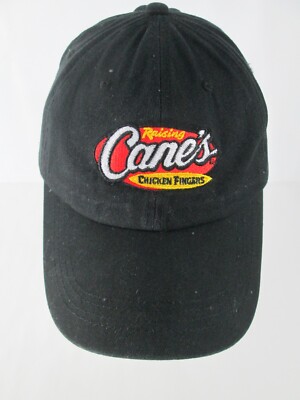 Raising Canes Chicken Fingers One Love Employee Hat Uniform Black ...